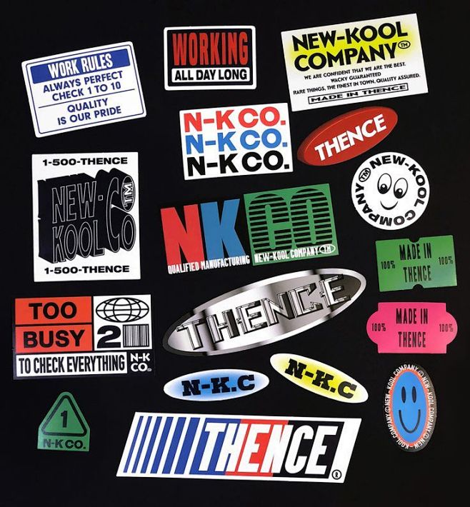 GRAPHIC STICKER SET NEW-KOOL COMPANY