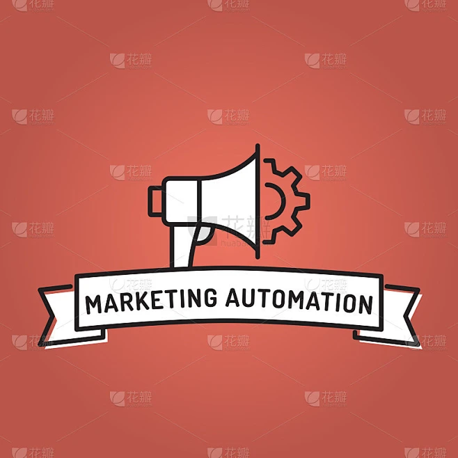 MARKETING AUTOMATION LINE ICON SET图片_其他图片图片素材-花瓣网