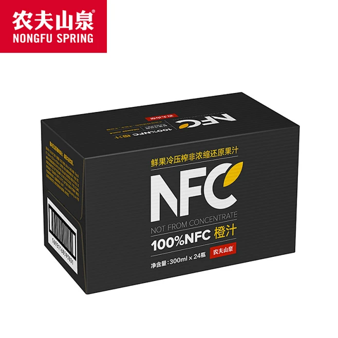 【农夫山泉官方旗舰店】常温果汁100%NFC橙汁300mlx24瓶-tmall.com天猫-花瓣网