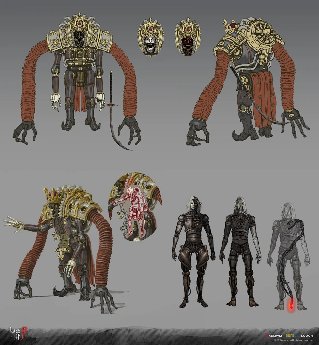 Lies of P concept art - King of puppet --花瓣网