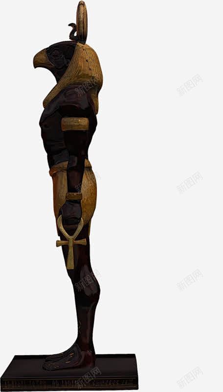 古埃及鹰头人身石像高清素材 古埃及 石像 雕塑 鹰头人身 免抠png 设计图片 免费下载