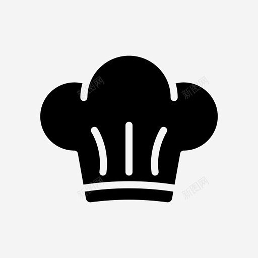 厨师帽子厨具 标识 标志 UI图标 设计图片 免费下载 页面网页 平面电商 创意素材