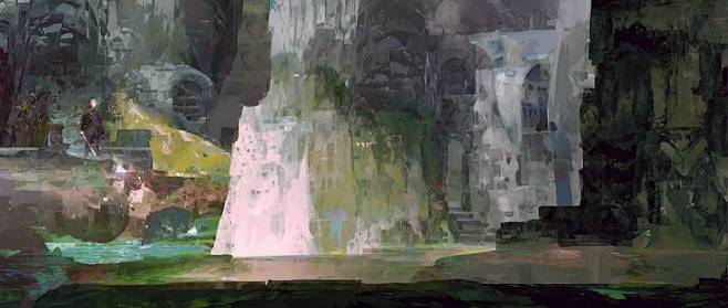 Thomas Scholes ，速涂作品