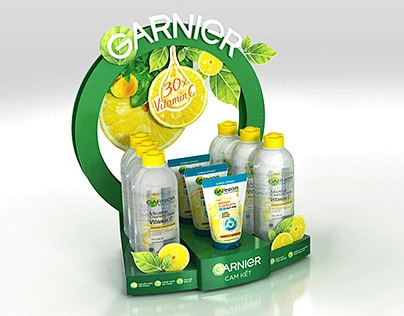 GARNIER - POSM-花瓣网