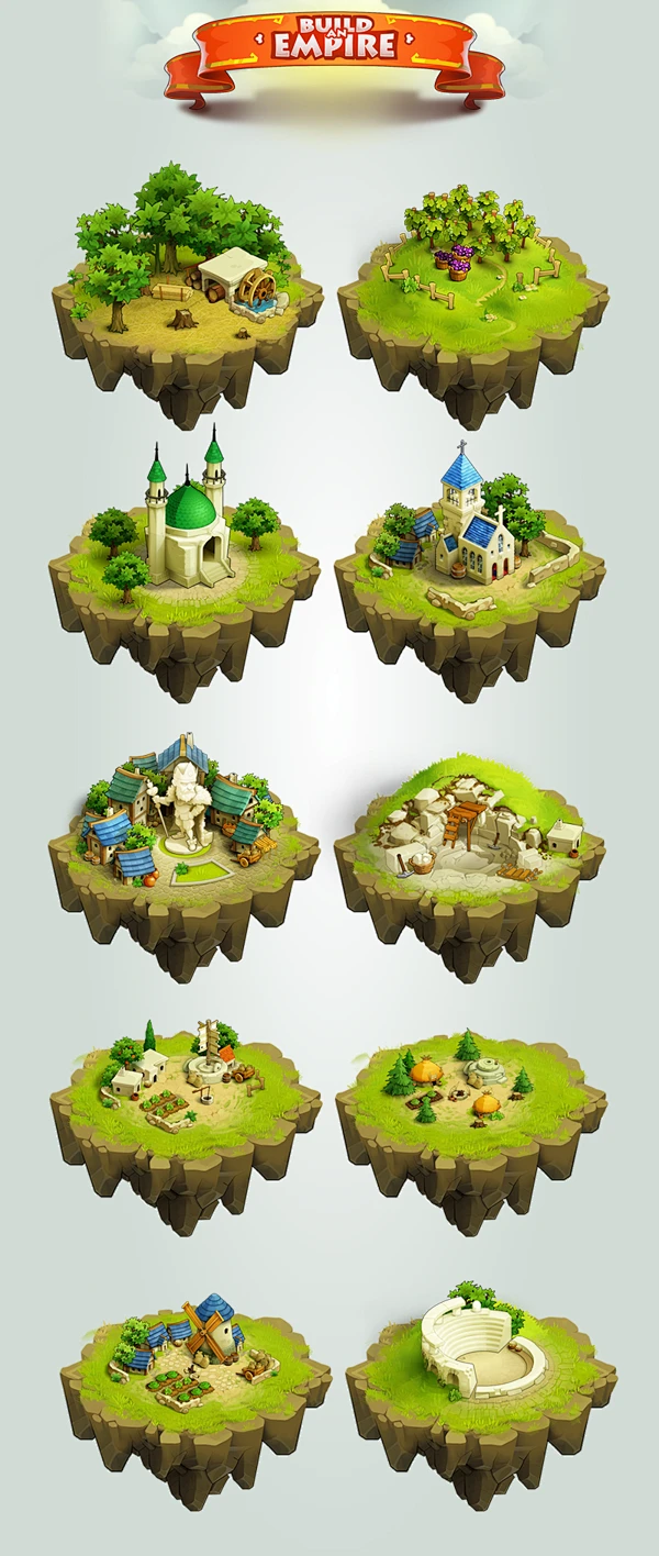 Build an Empire on Behance-花瓣网