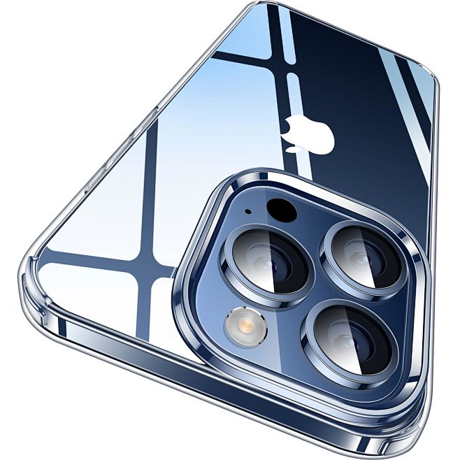 CASEKOO for iPhone 15 Pro Case Crystal Clear, [Never Yellow Technology ...