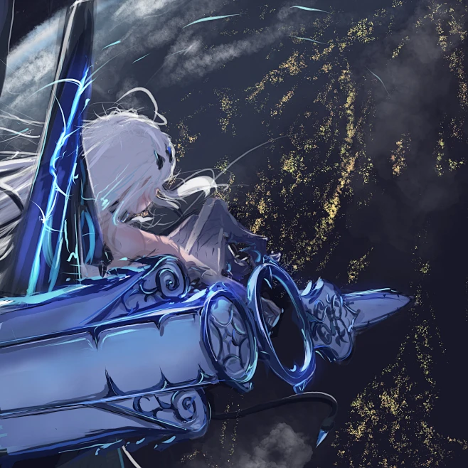 正在释放阿隆戴特轨道轰炸的妖兰~-花瓣网