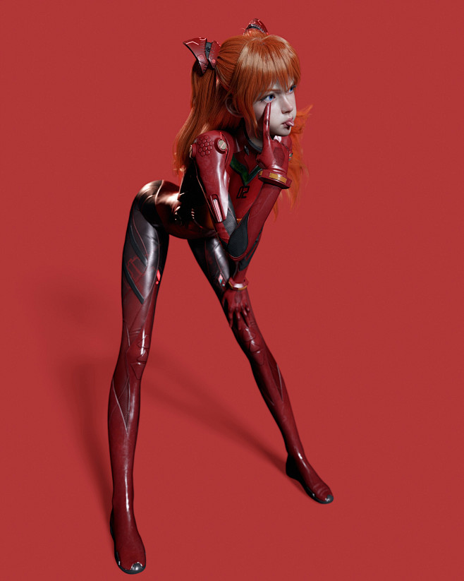 ASUKA_EVA02-花瓣网