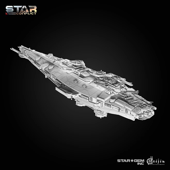 ArtStation - Destroyer "Sirius" (LP/HP), Alexey 'n1x3r' Ezhov图片_飞船/硬派科幻 ...