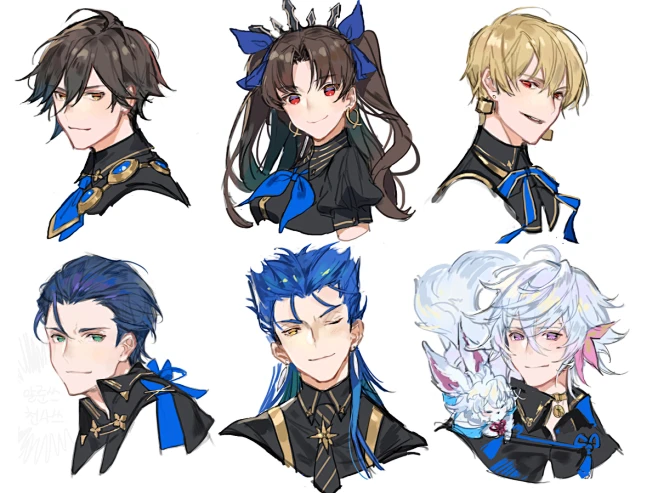 #FGO 2019 - siki的插画-花瓣网