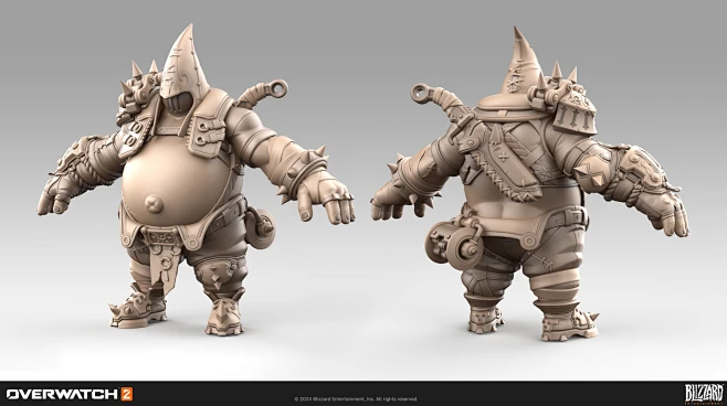 Overwatch 2 | Roadhog Horror Hog Skin-花瓣网