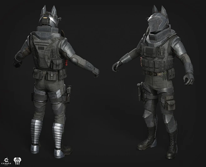 Modified Helldiver Armor-花瓣网