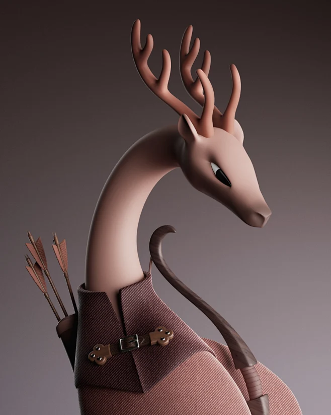 Character design 3D animal ILLUSTRATION design Character concept art 3d ...