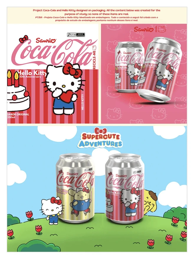 Hello Kitty X Coca-Cola - 小红书-花瓣网