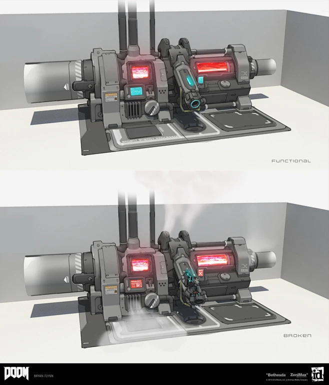 Doom 2016 Argent Laser Filters, Bryan Flynn-花瓣网