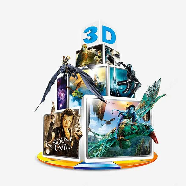 3D观影宣传图png免抠素材_新图网 https://ixintu.com 3D 电影 立体感 宣传画 PNG-花瓣网