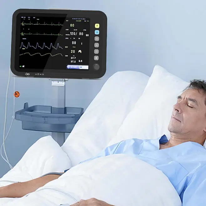 Hospital Multi-parameter Monitor Portable Medical For Human Icu Ccu ...
