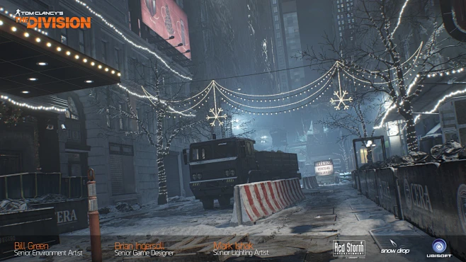 Tom Clancy's The Division, Bill Green : Level art created for The ...