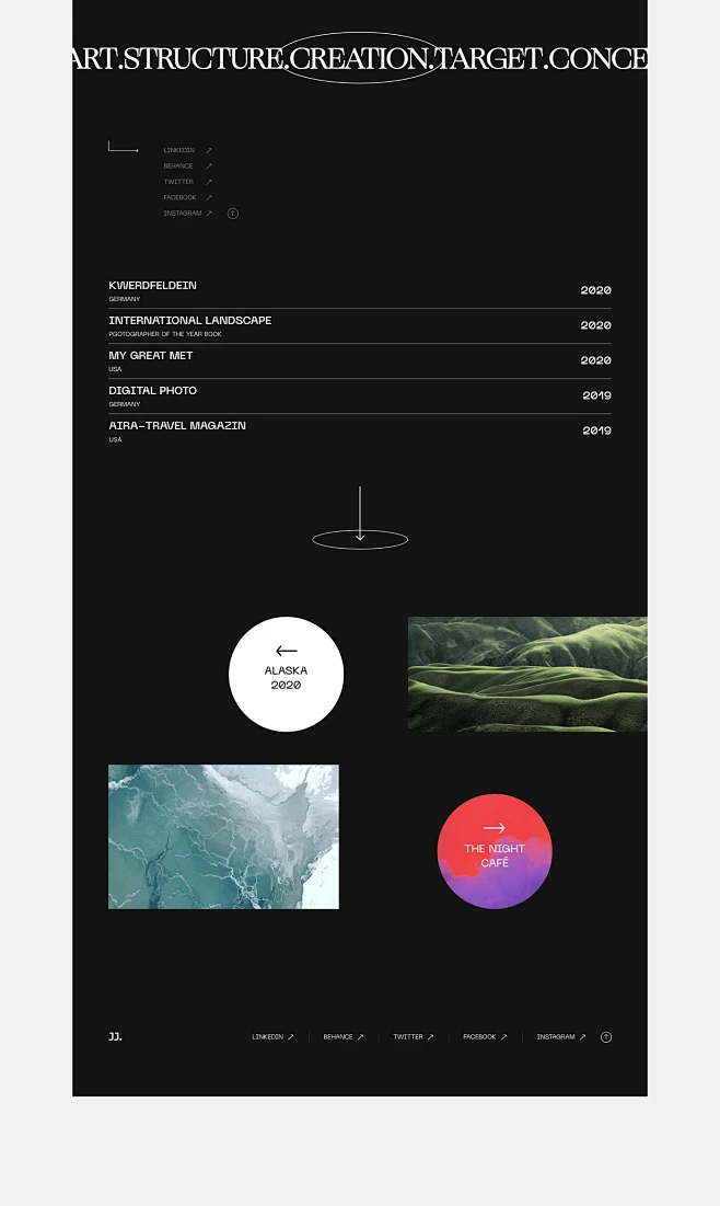 JACOB JONES - Portfolio Web Design-花瓣网