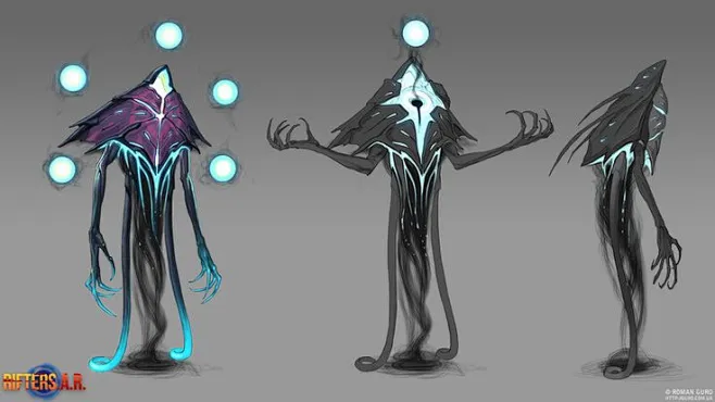 RIFTERS AR: Void Enemies, Roman Guro-花瓣网