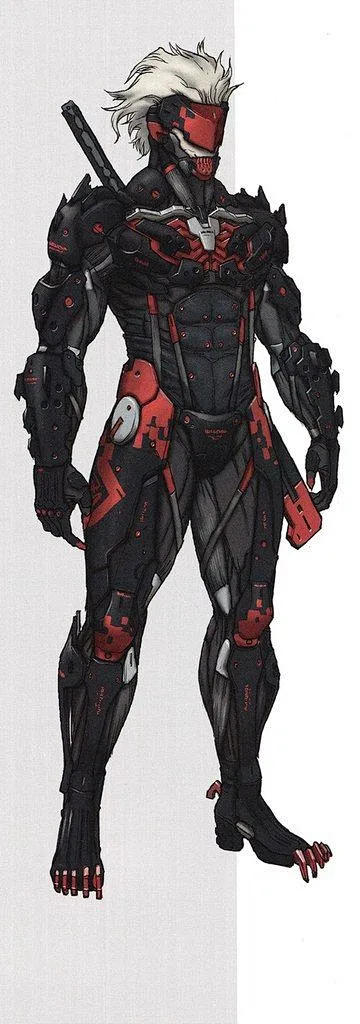 #characterconcepts Metal Gear Rising - Revengeance-花瓣网