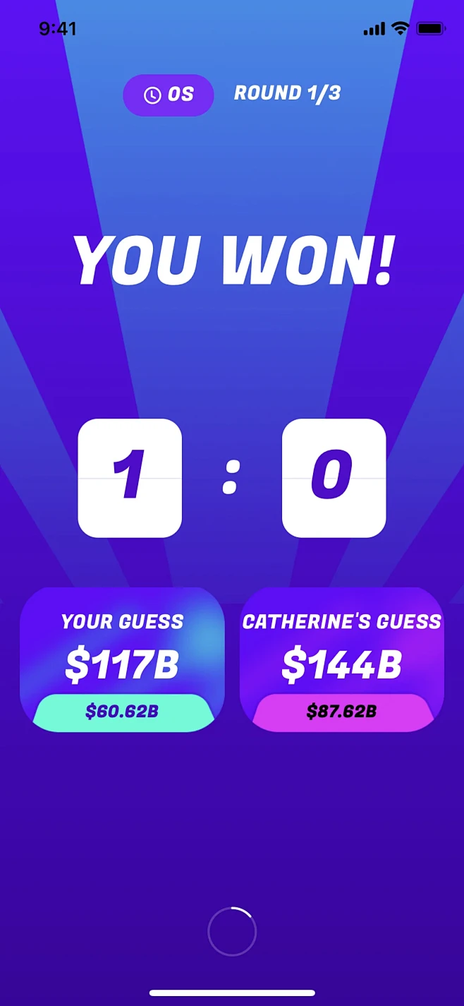 Bloom Playing a game (Guess the market cap) screen-花瓣网