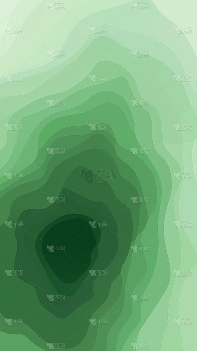 通用简约底纹肌理绿色渐变油画背景素材