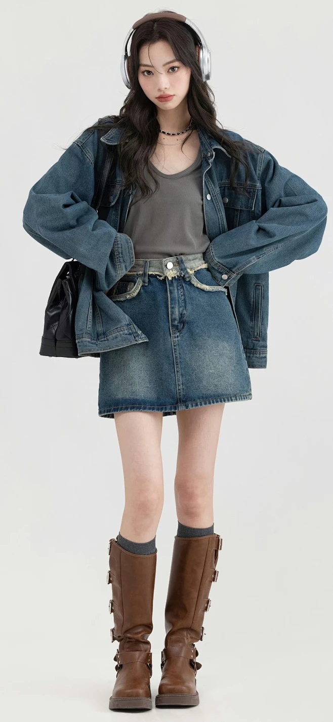 穿搭 采集@别致的七 品牌：IMoyanxi-花瓣网