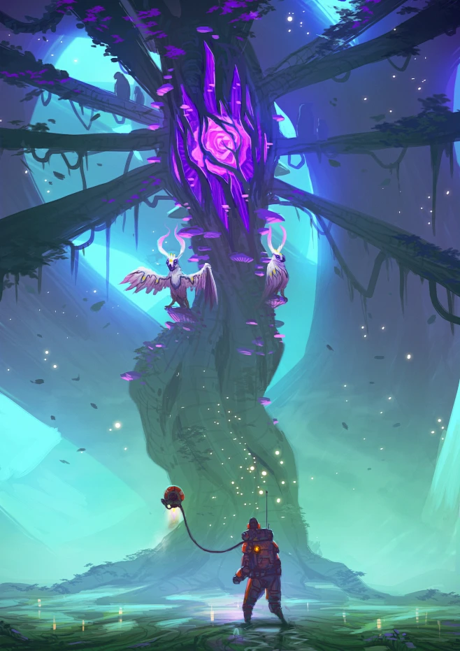 NMS Biome concepts, Beau Lamb : NMS Biome concepts by Beau Lamb on ...