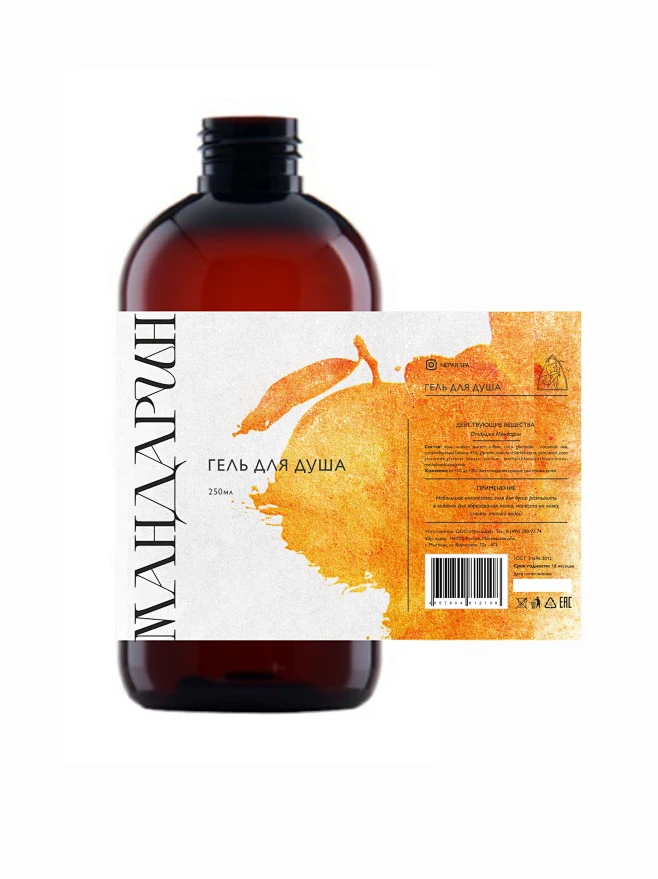 Label design for a line of body and skin care products :: Behance-花瓣网