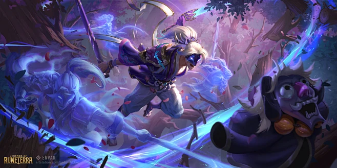 Spirit Blossom Master Yi LVL2-花瓣网