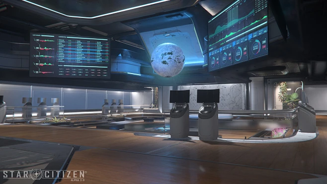 Star Citizen - New Babbage - Trade & Development Division Lighting-花瓣网