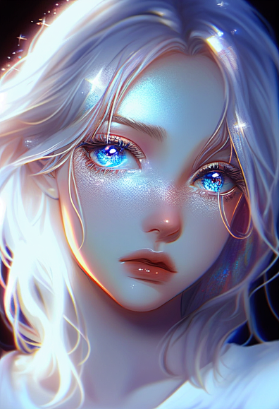 Chewy_Anime_girl_soft_glimmering_skin_gorgeous_face_perfect_mak ...