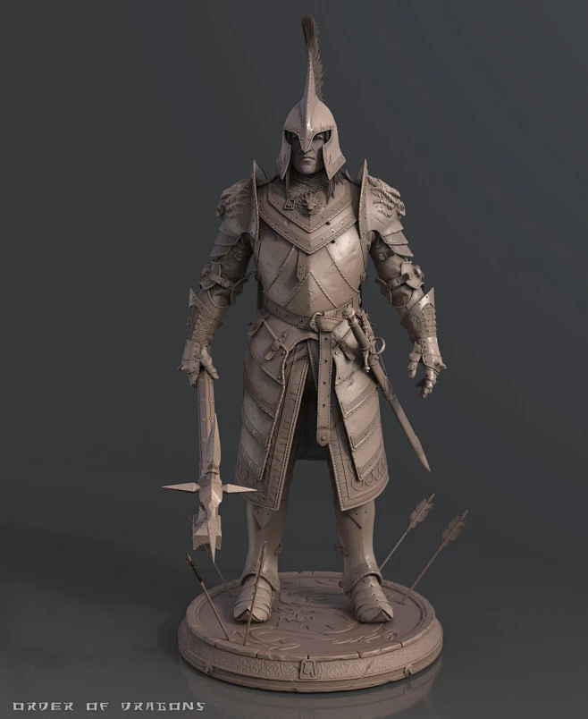 Hi-poly model图片_c次时代角色模型（写实类）图片素材-花瓣网