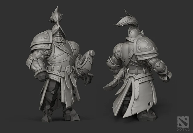 Caballero de la muerte Dota 2 Set, Anton Pankin : Set for Wraith King ...