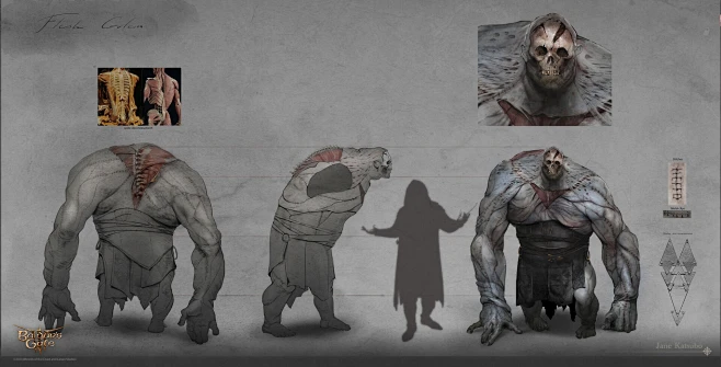 BG3: creatures-花瓣网