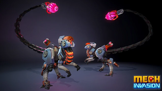 MECH INVASION - Mech model FAST_Com 93P-花瓣网