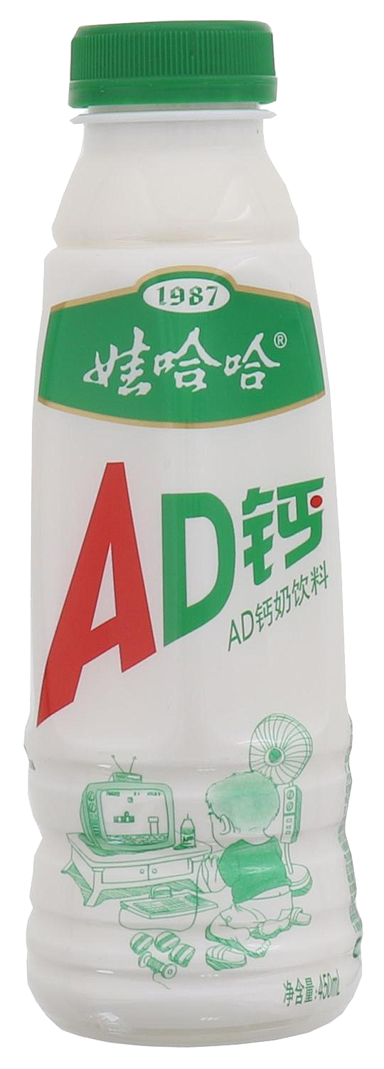 娃哈哈港式奶茶AD钙奶饮料450ml