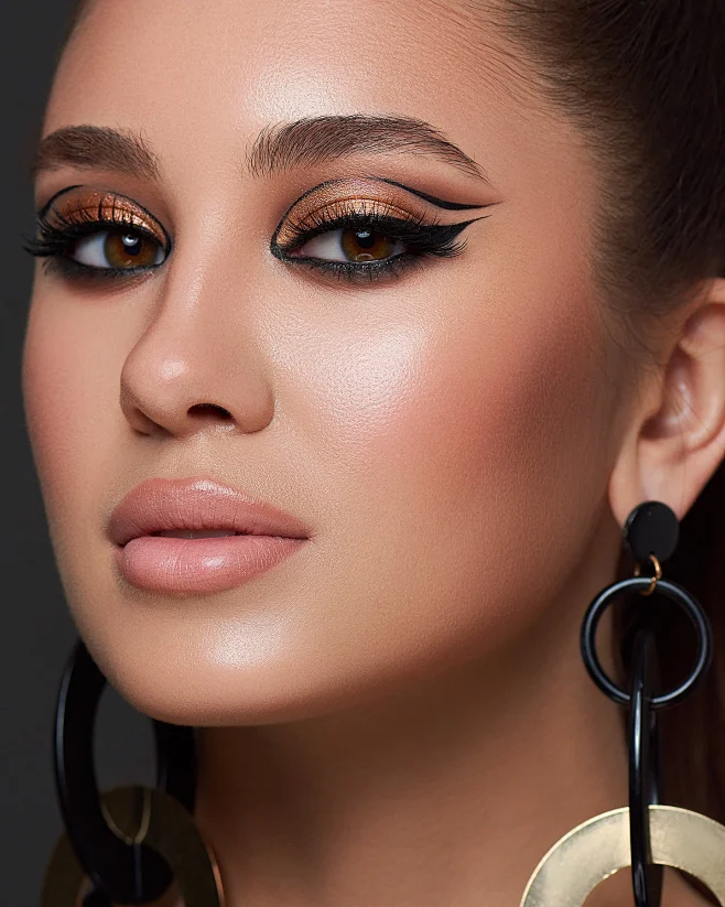 art beauty creative MUA makeup retouch portrait model woman-花瓣网