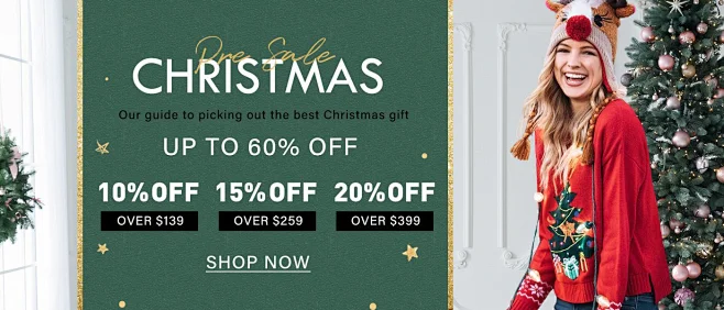 Christmas Pre Sale-花瓣网