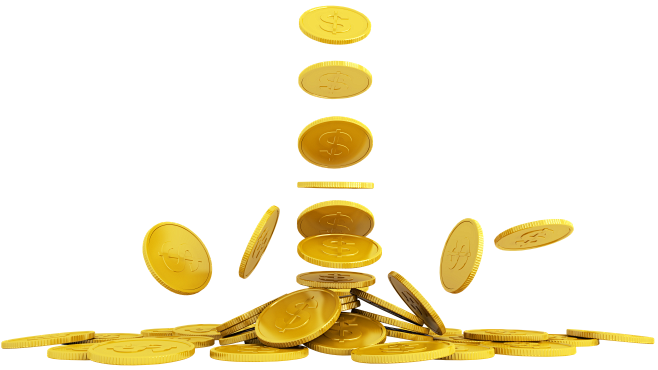 gold-coin-3d-rendering-white-background