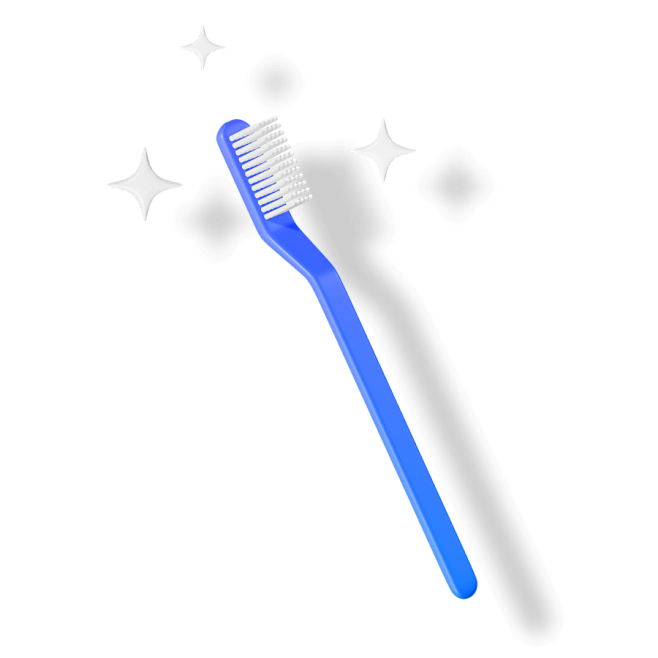toothbrush 3d icon