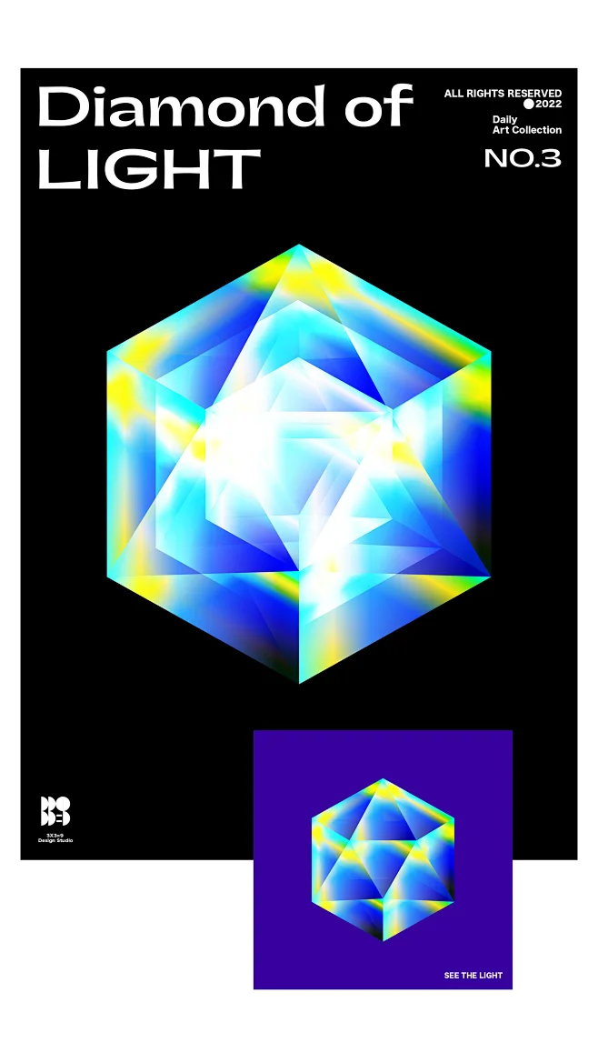 Art of light ｜ Diamond of light & Flower of Light-花瓣网