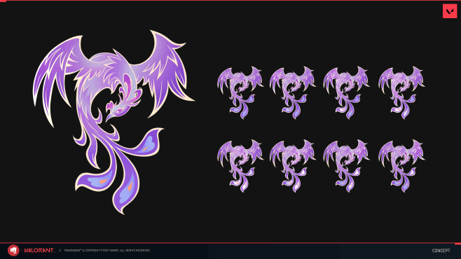 Valorant Ignite Fan Skin-花瓣网