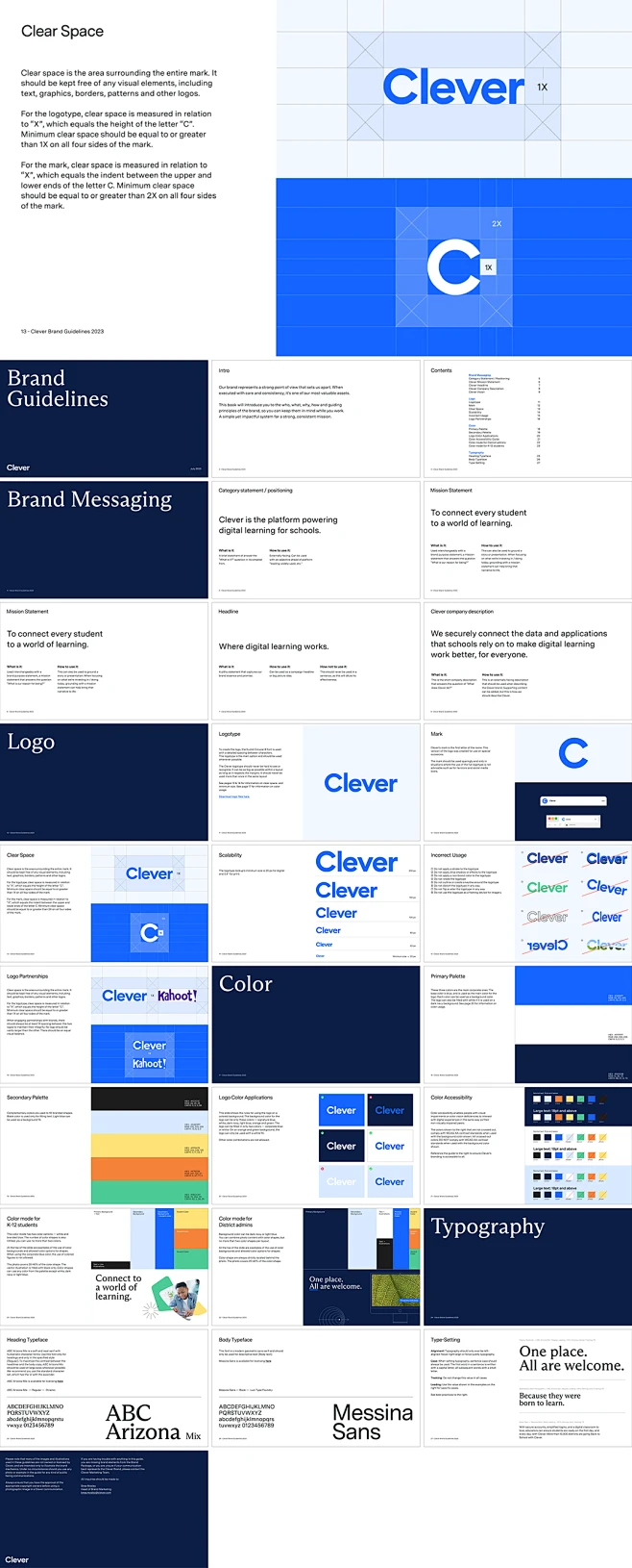 美国Clever教育科技公司logo规范-花瓣网