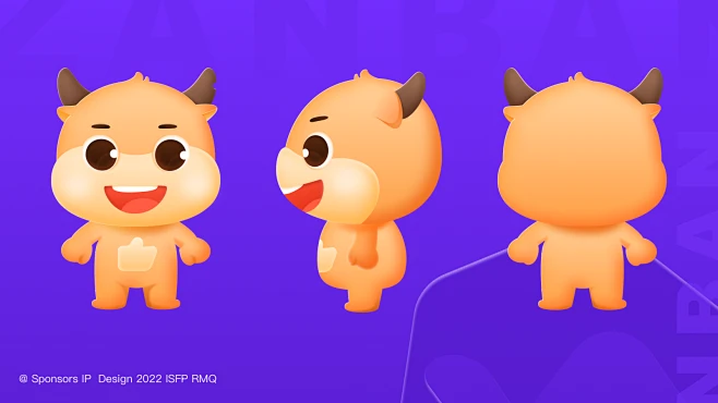 IP设计&IP视觉设计 | 赞伴品牌IP全案-APP-UICN用户体验设计平台-花瓣网