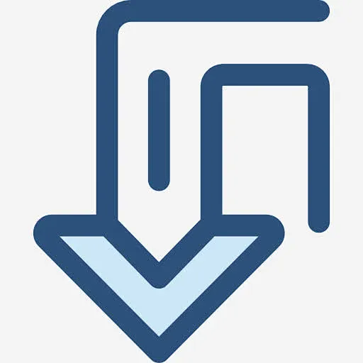 左转图标 https://88ICON.com 箭头 方向 定位 多媒体选项 左转 UI-花瓣网