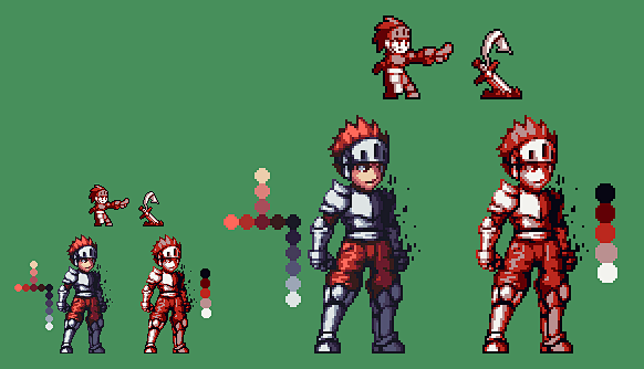 Permanent Link to 像素独立游戏美术开发指南-角色设计(4CF92)