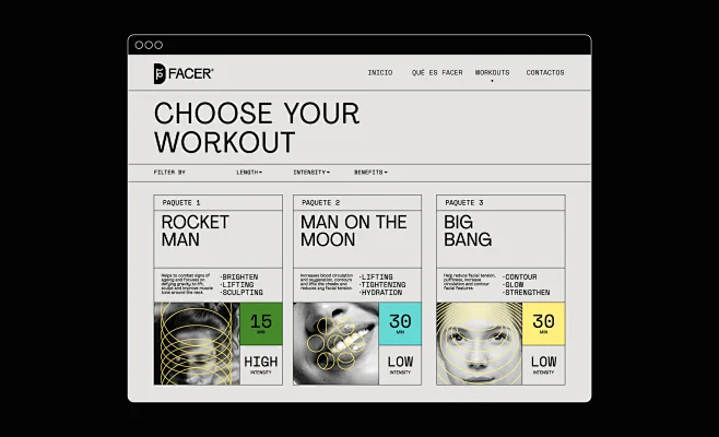 beauty face facial fitness gym Packaging pattern serum Spa Space -花瓣网