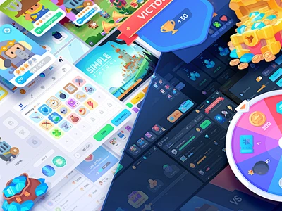 GUI PRO Kit - Simple Casual-花瓣网